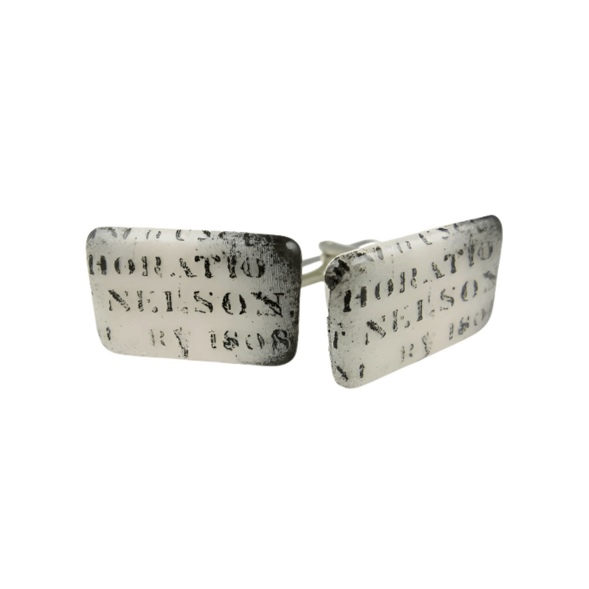 Nelson Ceramic Cufflinks | Handmade Admiral Nelson Gift for Men ...